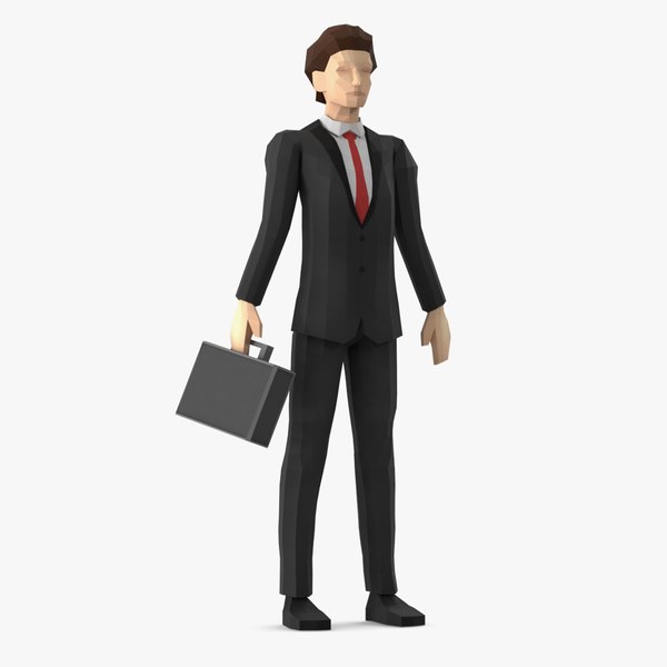 3D модель Бизнесмен Low Poly, созданный для Maya - TurboSquid 2195935