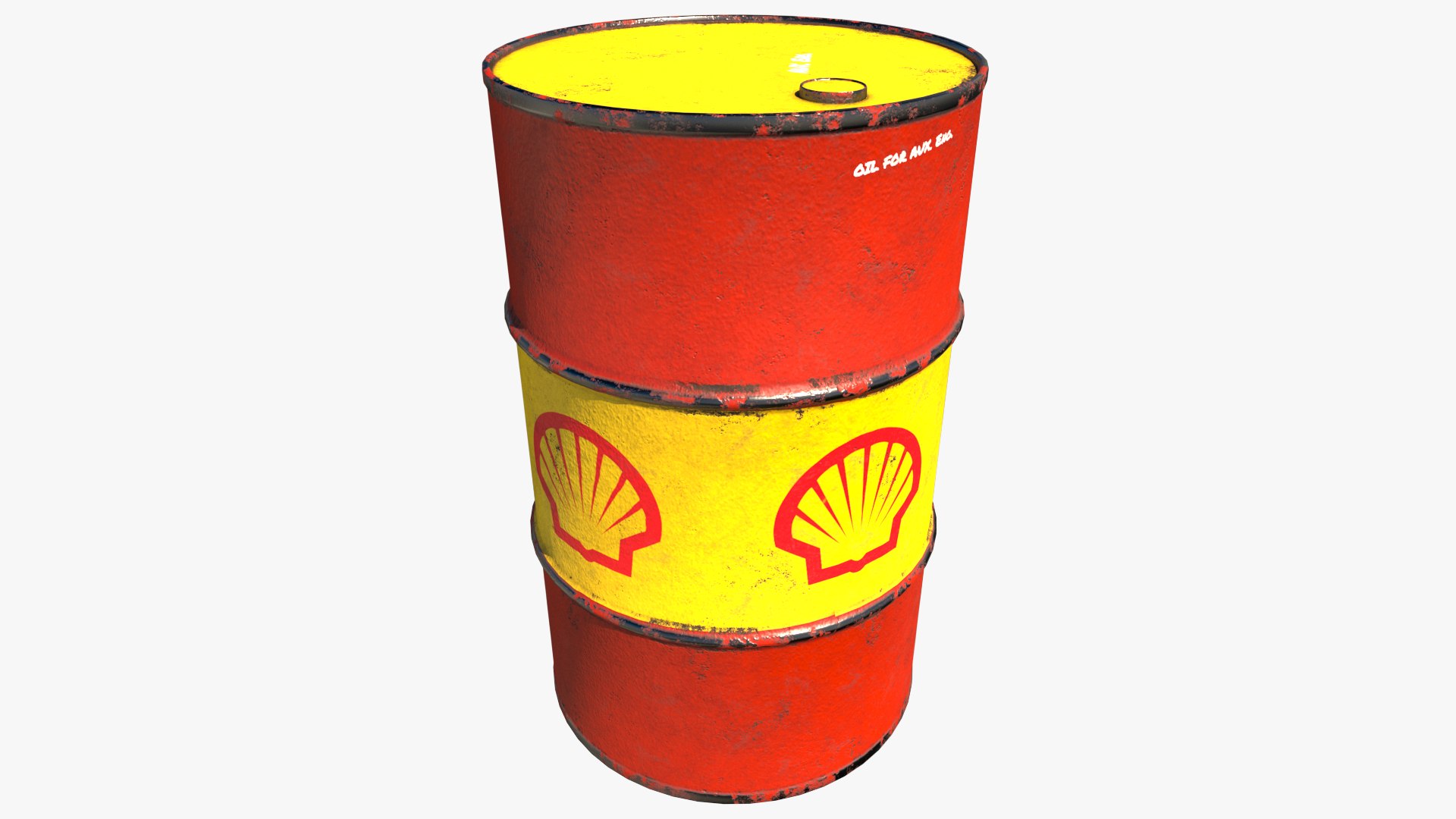 3D barrel shell oil - TurboSquid 1486877