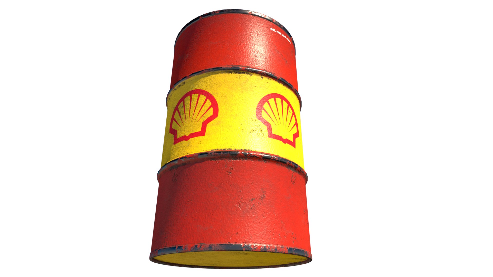 3D barrel shell oil - TurboSquid 1486877
