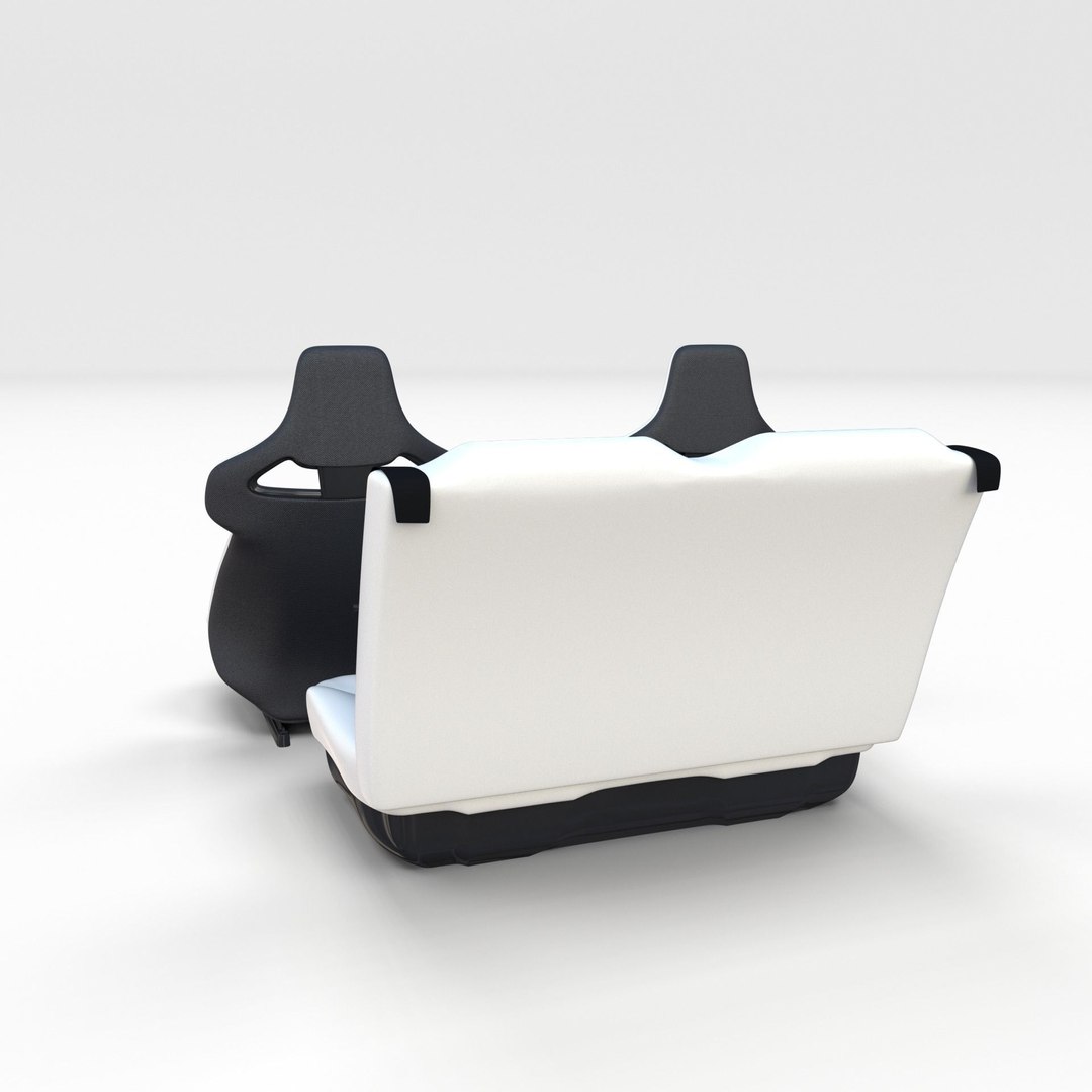 Tesla Roadster Seats 3D Model - TurboSquid 1335379