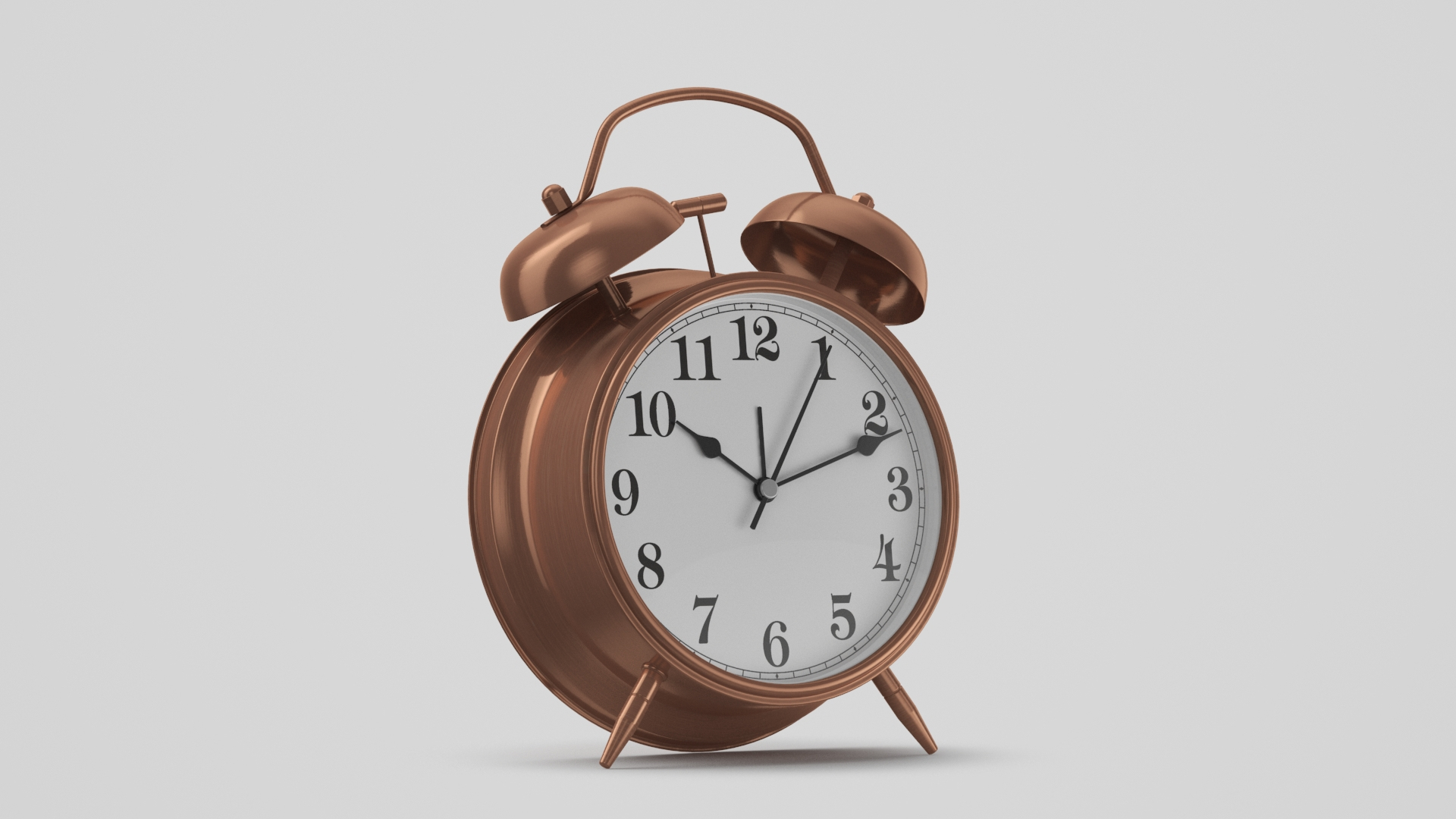 Retro Alarm Clock 05 3D model - TurboSquid 1948057