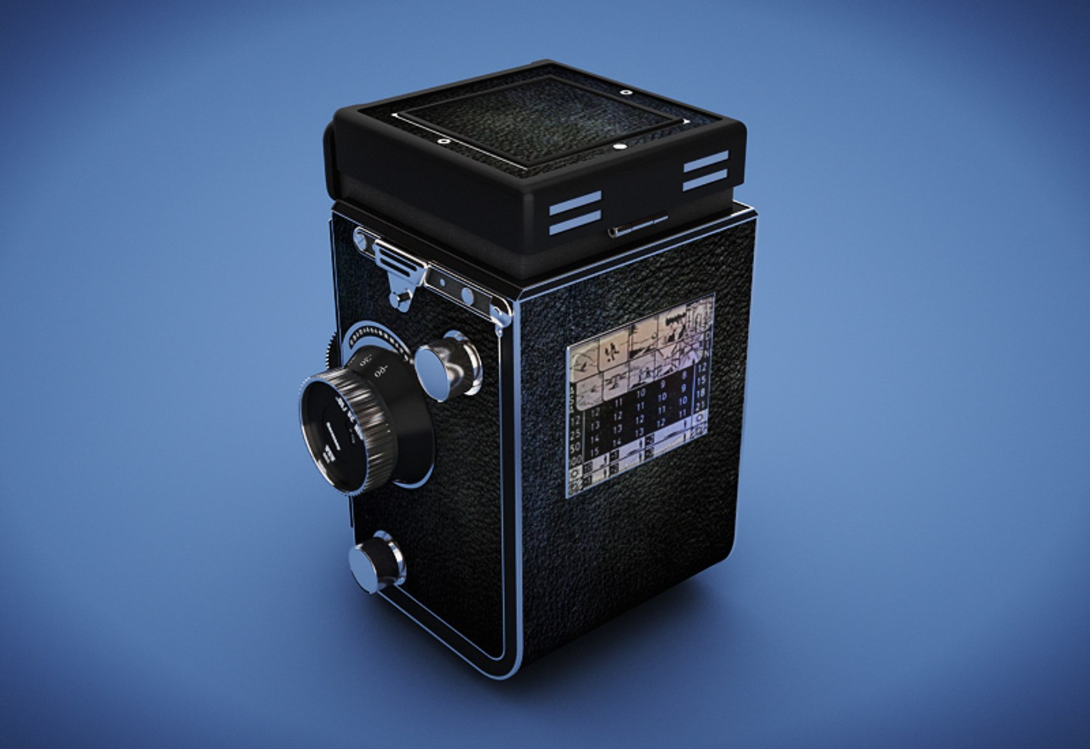 Cinema4d Rolleiflex Camera