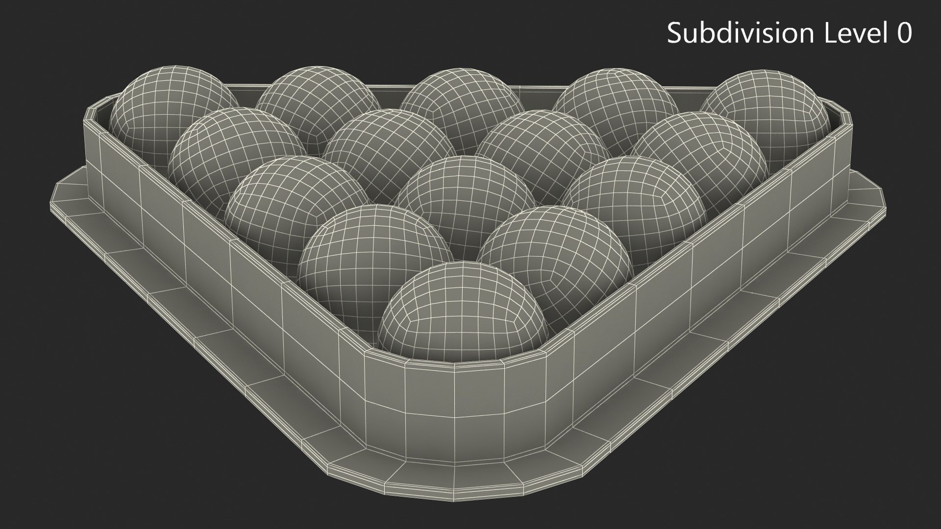 Billiard Balls Set In Triangle Rack 3D Model - TurboSquid 2250517