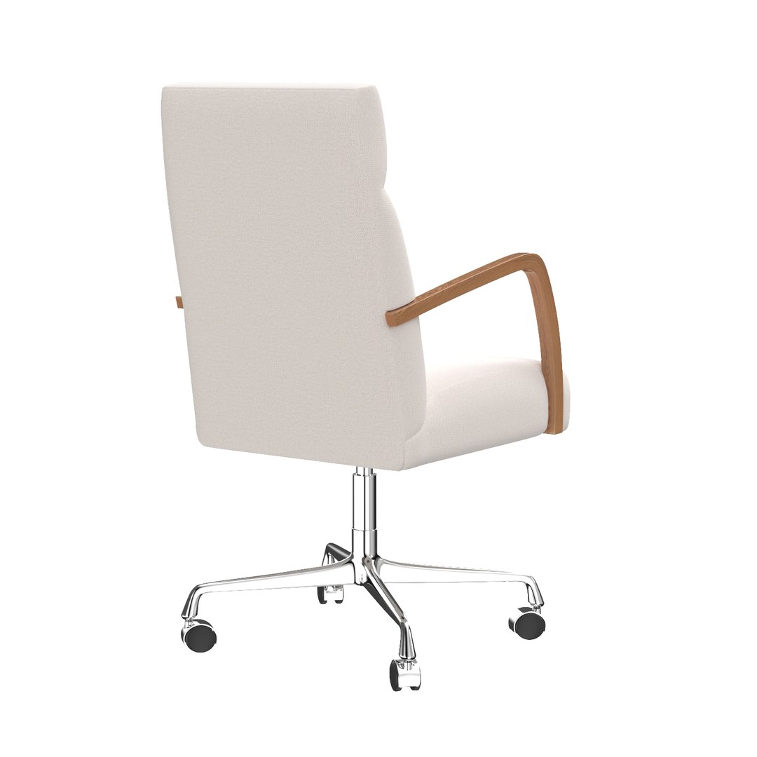 Four Hands Bryson Desk Chair 3D Model - TurboSquid 2060899
