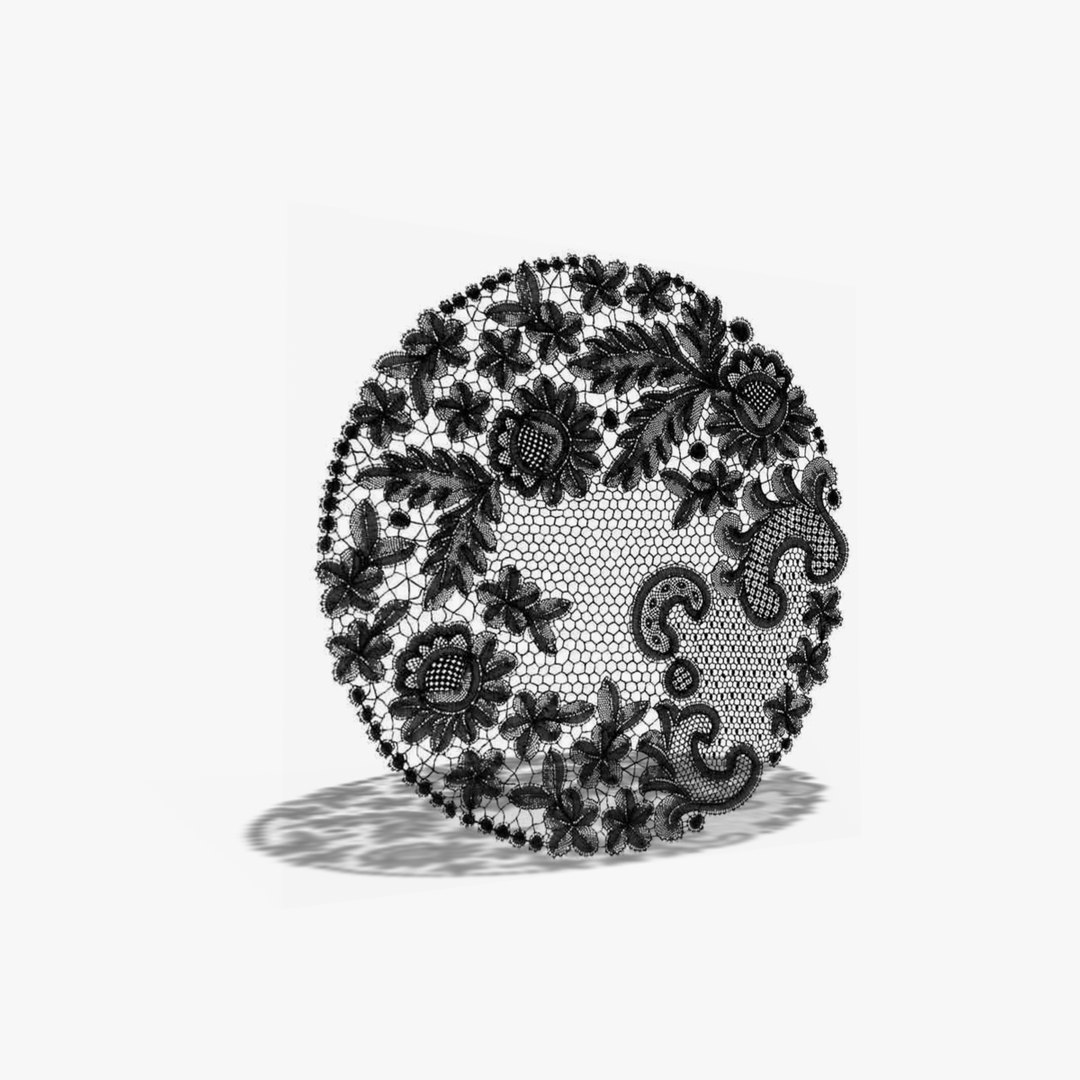 Lace Mat 3d Model