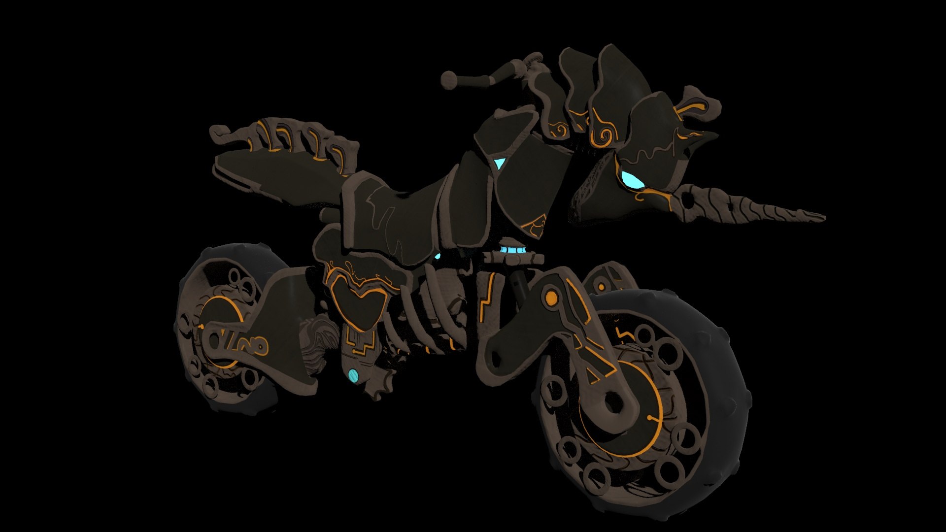 Zelda Master Cycle Zero - Game Ready 3D Model - TurboSquid 1740195