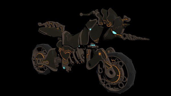 Zelda Master Cycle Zero - Game Ready 3D model - TurboSquid 1740195
