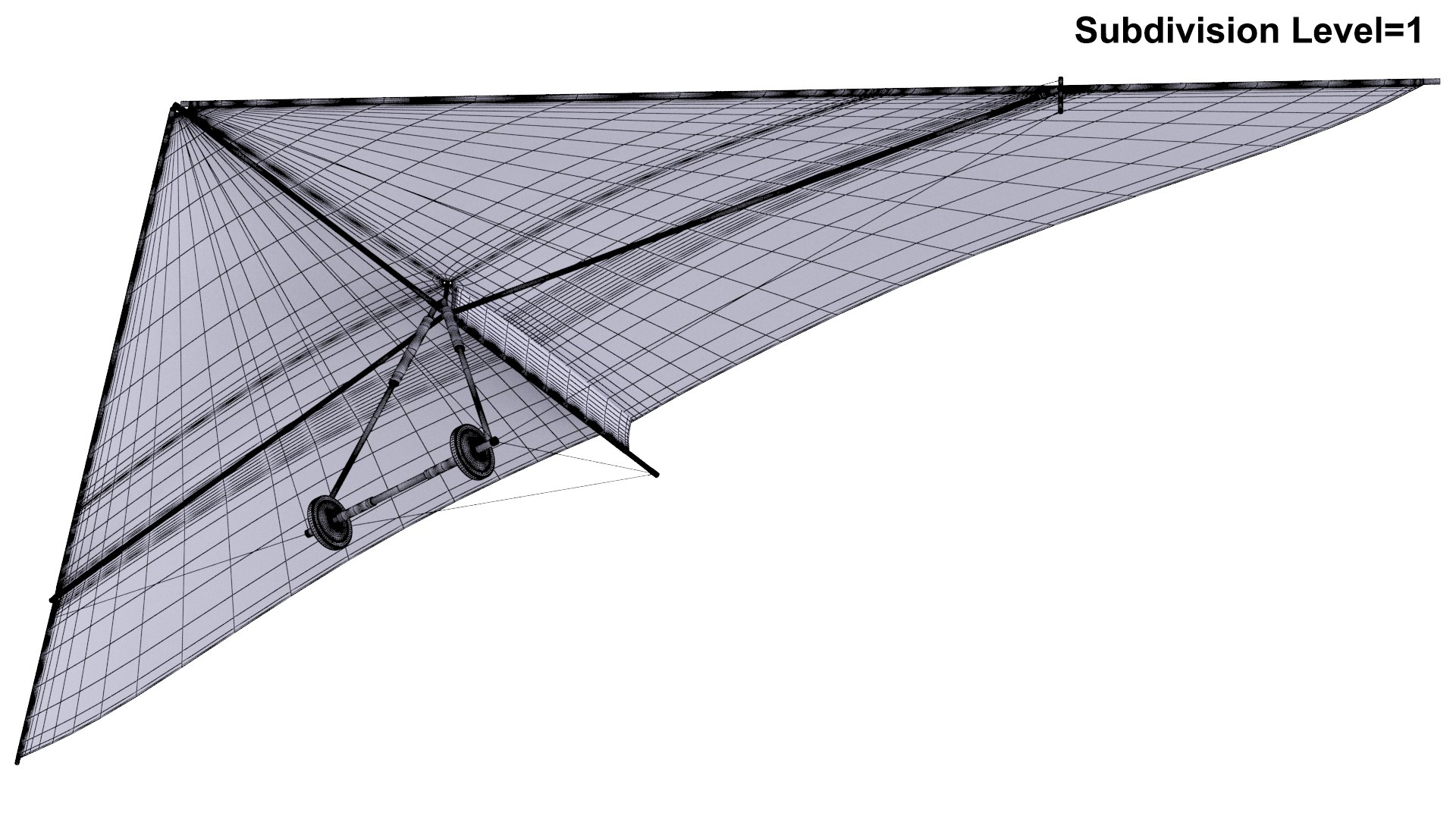 Hang Glider 01 3D Model - TurboSquid 2186597