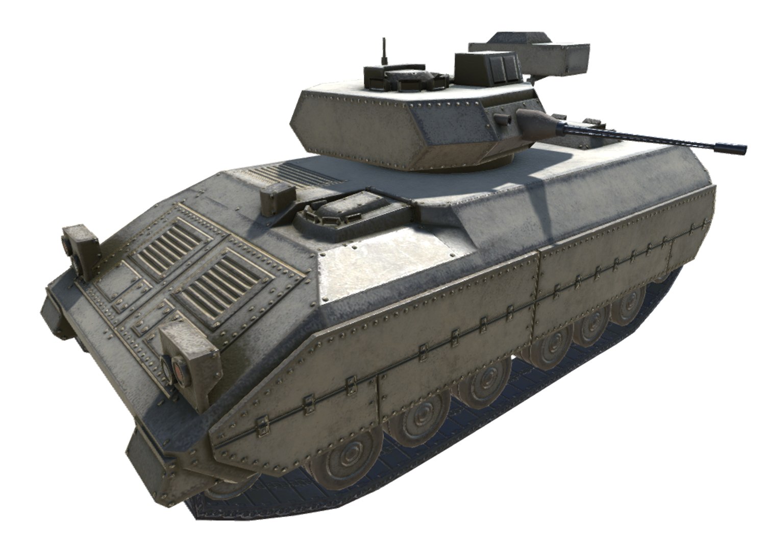 Unity M2 Bradley 3D Model - TurboSquid 1345105