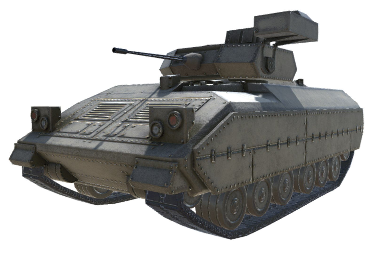 Unity M2 Bradley 3D Model - TurboSquid 1345105