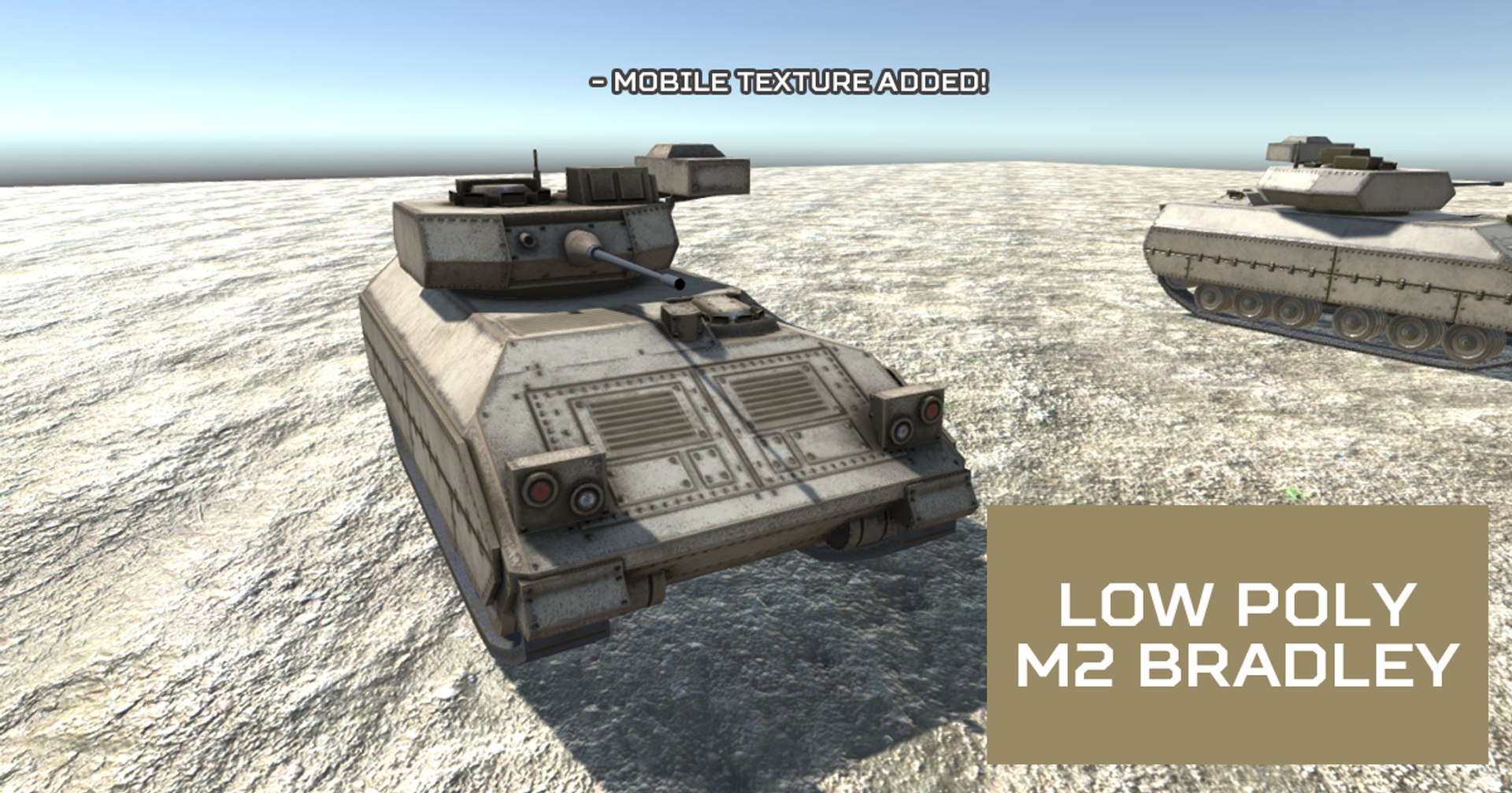 Unity M2 Bradley 3D Model - TurboSquid 1345105