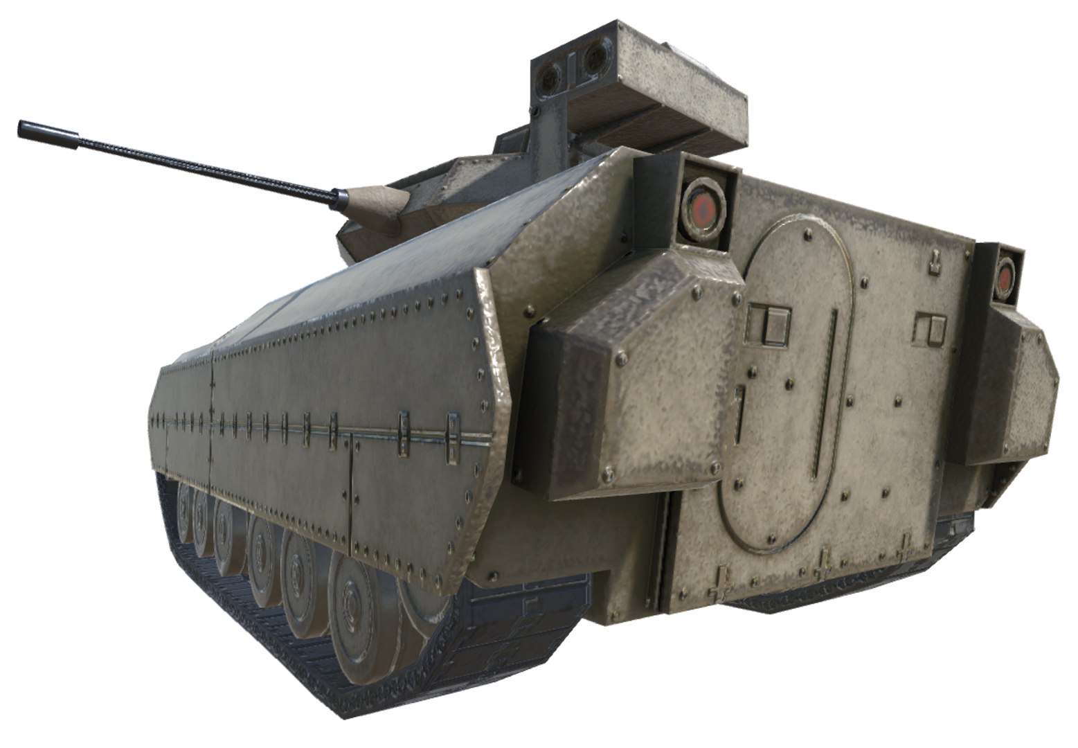 Unity M2 Bradley 3D Model - TurboSquid 1345105