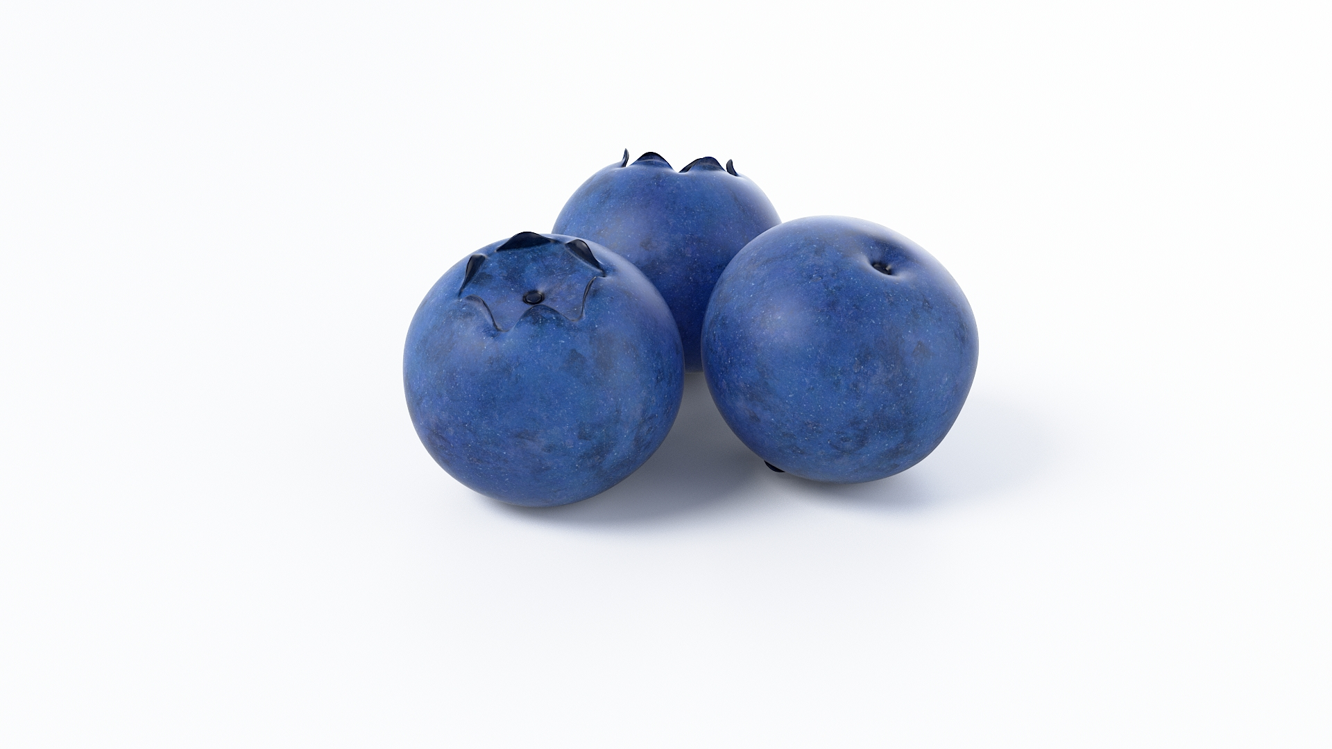 Cartoon Blueberry 3D Model - TurboSquid 2095788