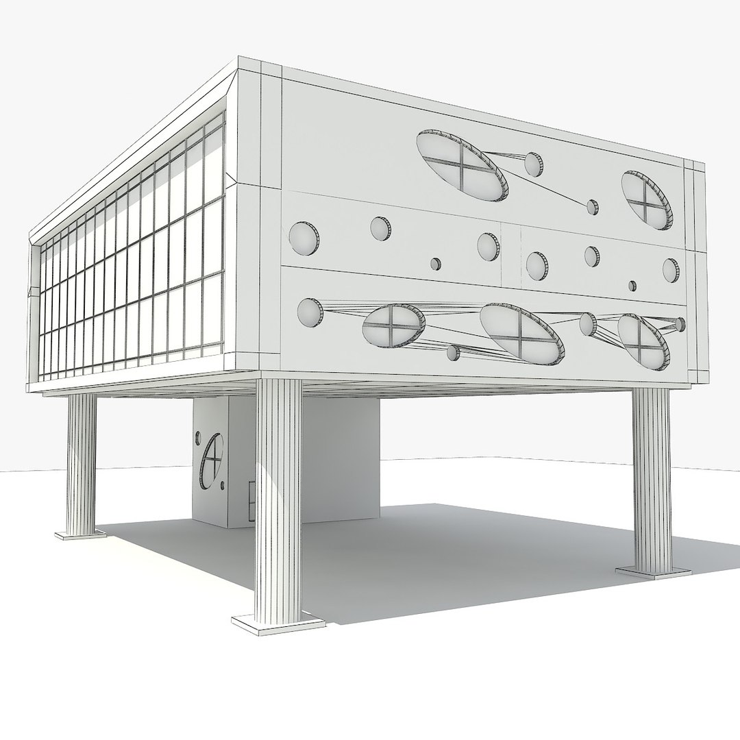 3ds Max Corporate Glass Building