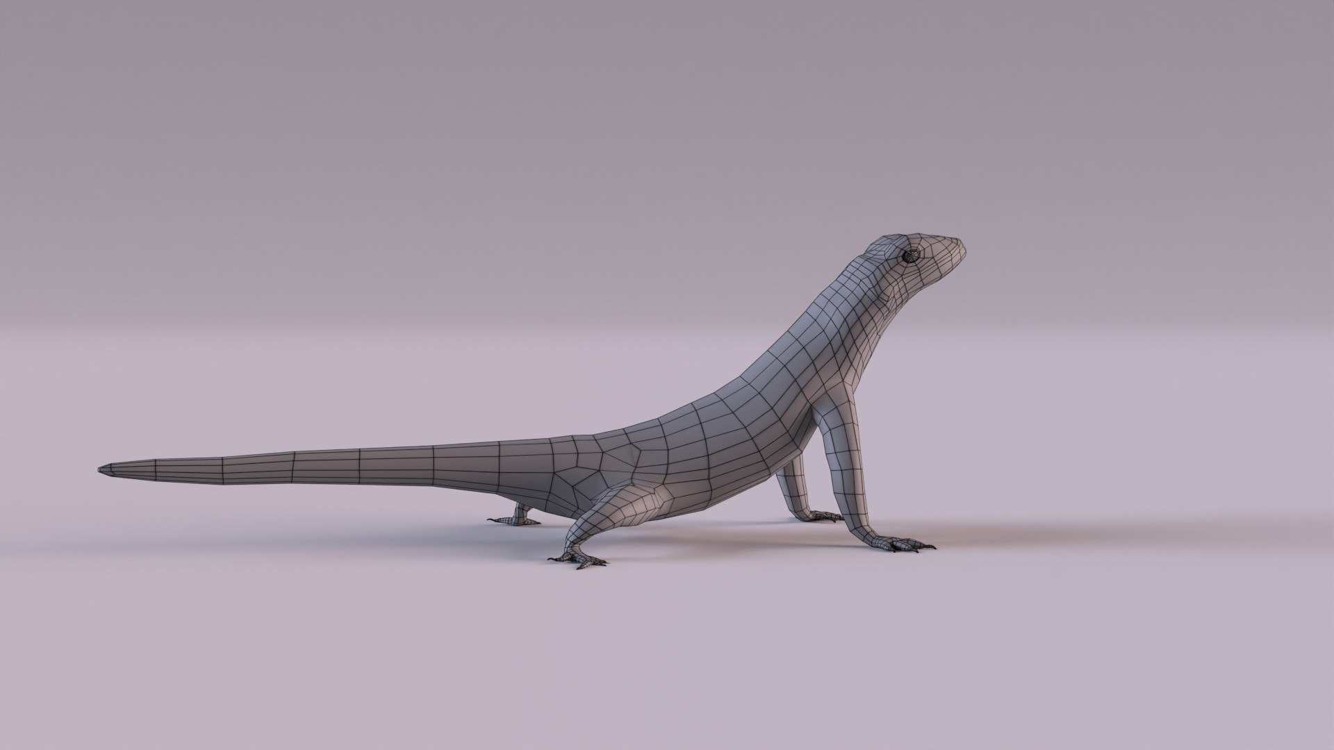 3D Lizard Lava Model - TurboSquid 1508360