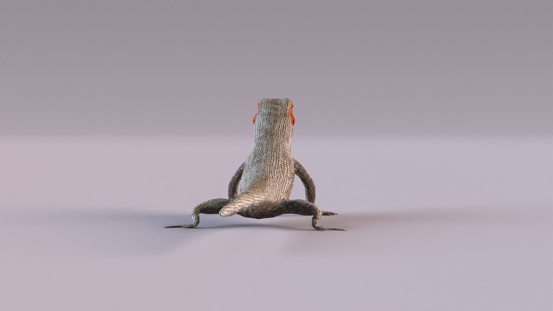 3D Lizard Lava Model - TurboSquid 1508360