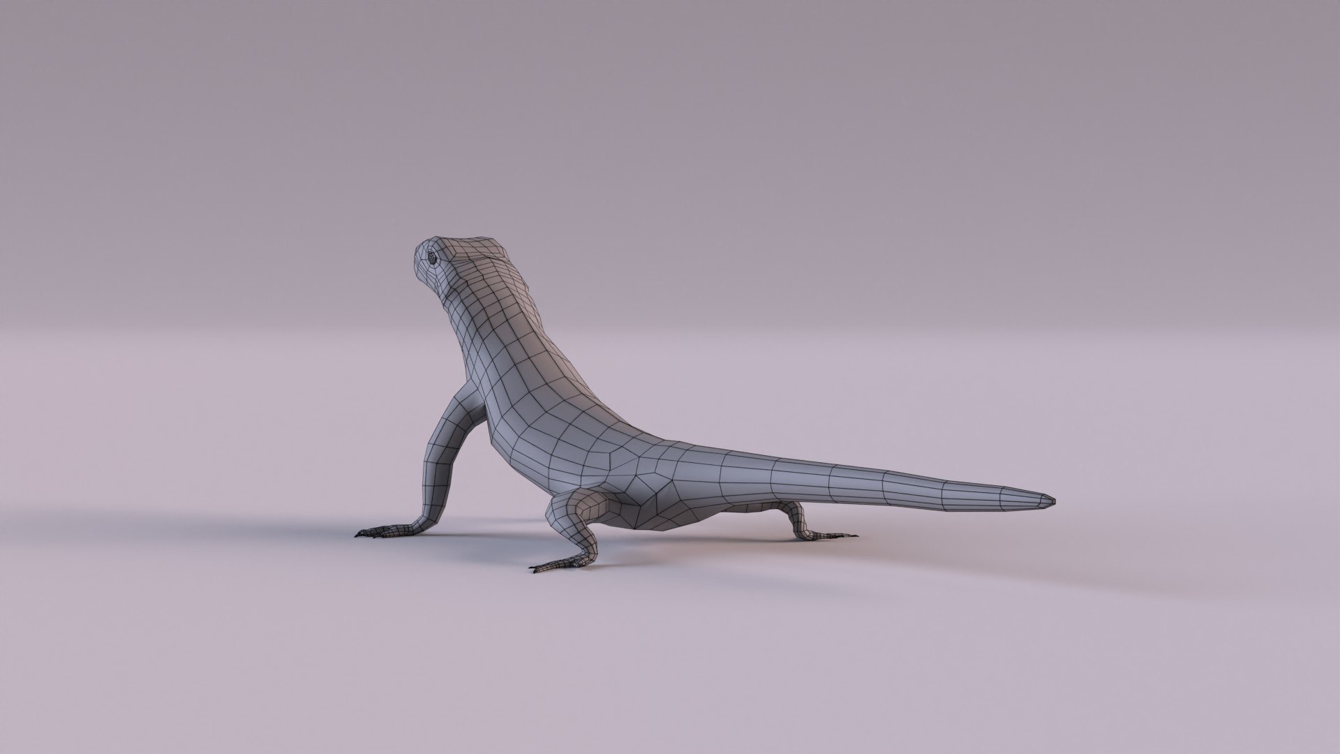 3D Lizard Lava Model - TurboSquid 1508360