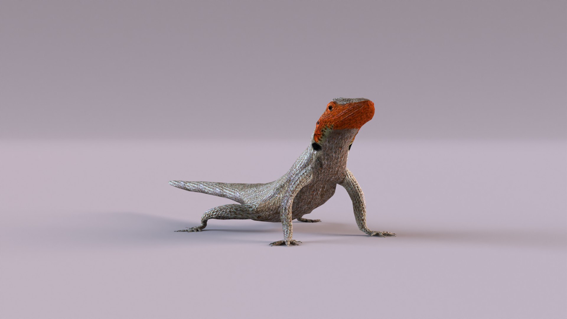 3D Lizard Lava Model - TurboSquid 1508360