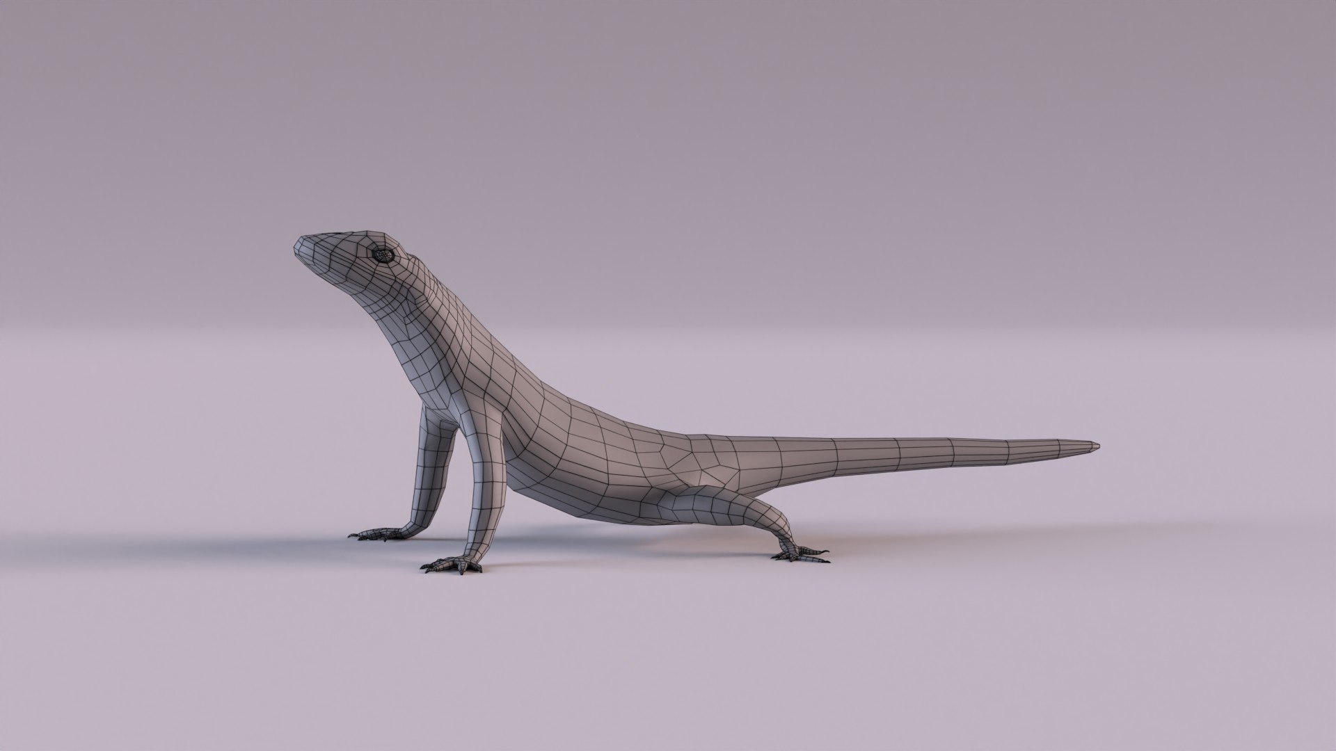 3D Lizard Lava Model - TurboSquid 1508360