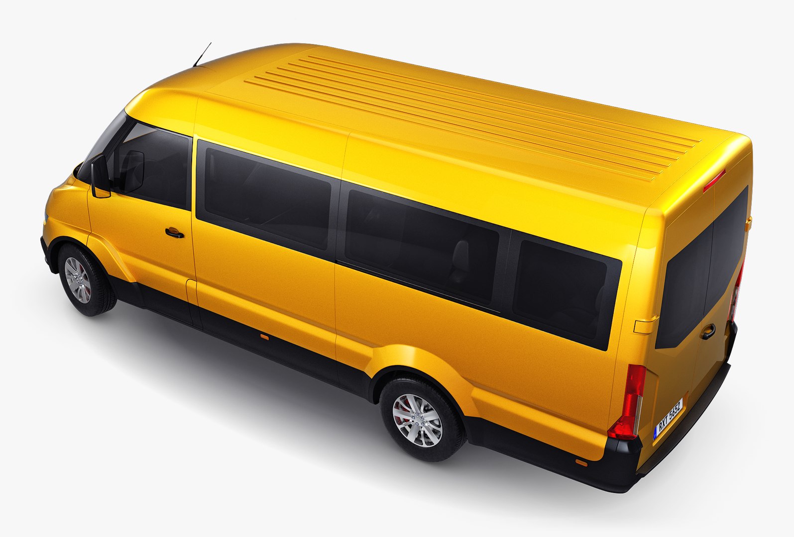 Generic Passenger Van M 2 Model - TurboSquid 2038019