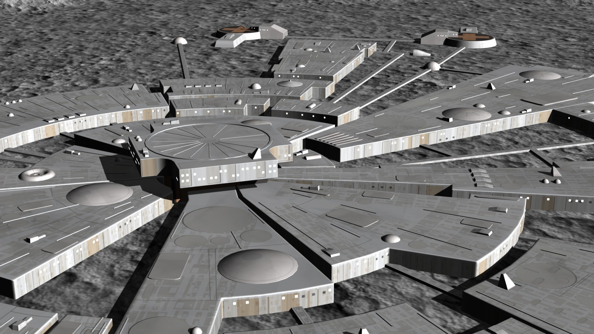 3D Alpha MoonBase - TurboSquid 1939309