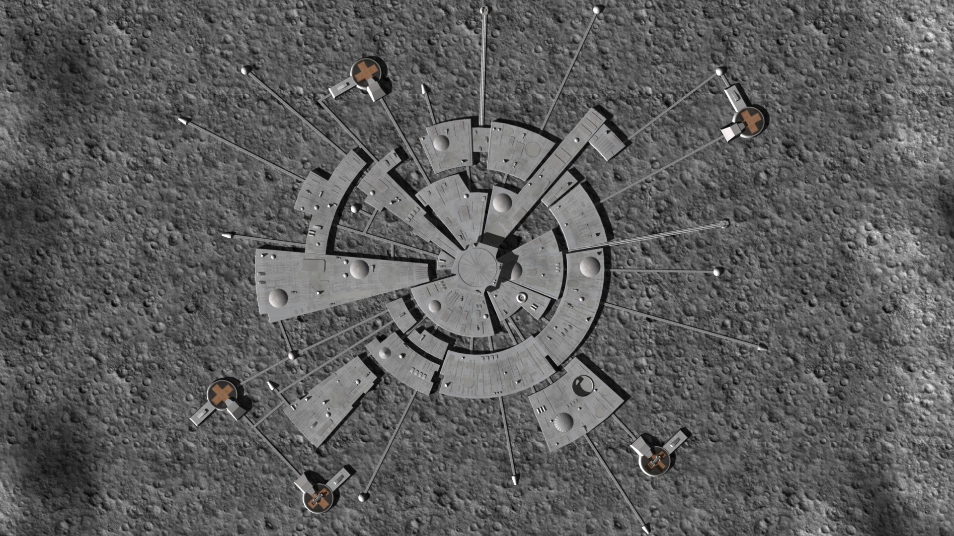 3D Alpha MoonBase - TurboSquid 1939309