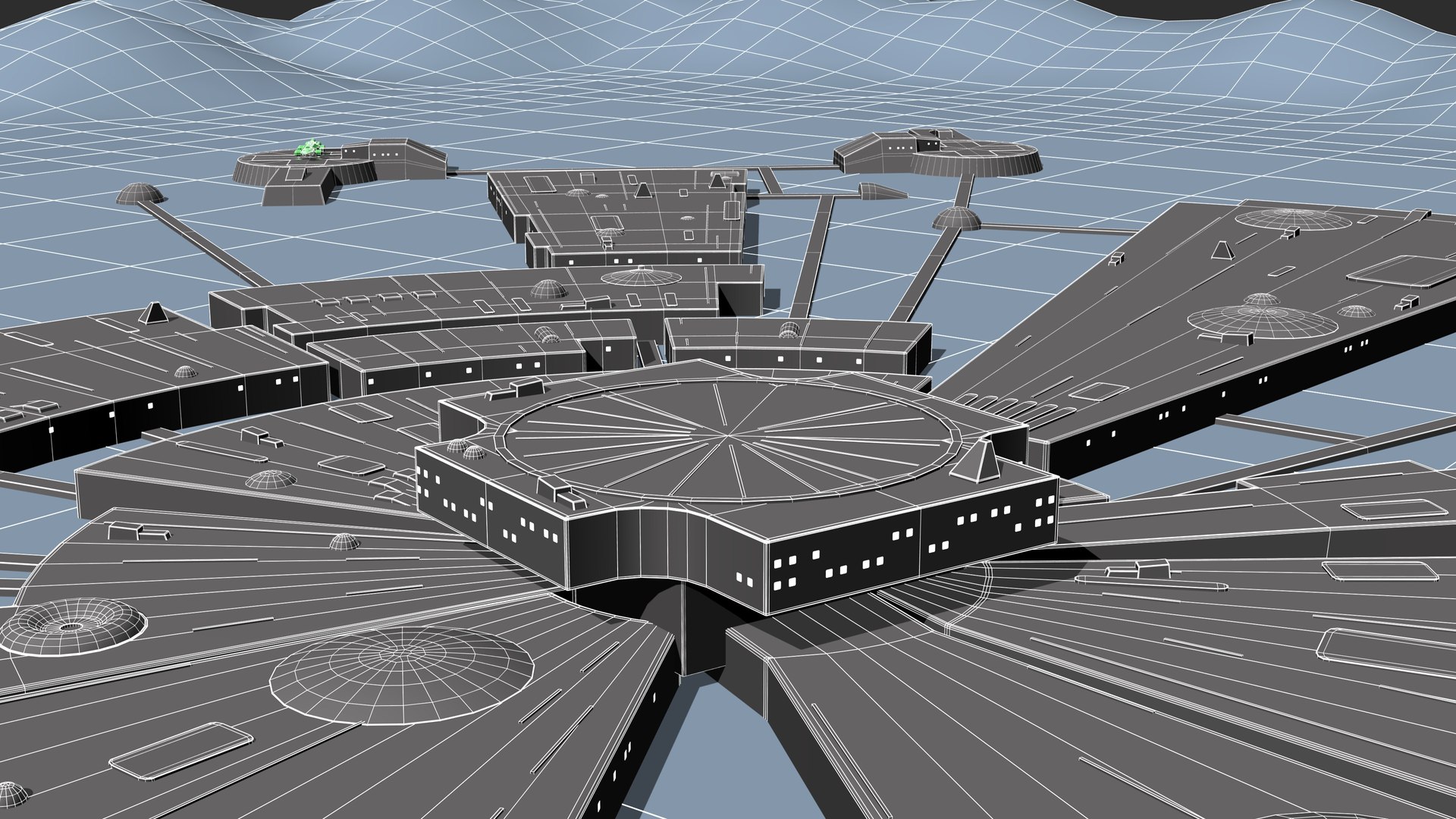 3D Alpha MoonBase - TurboSquid 1939309