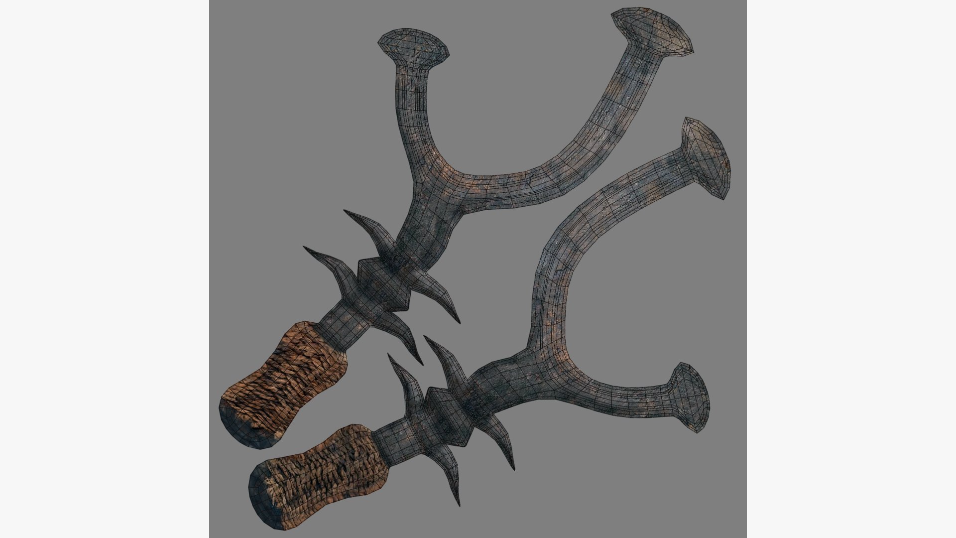 Konda Kpinga Throwing Knife 3D Model - TurboSquid 1907594