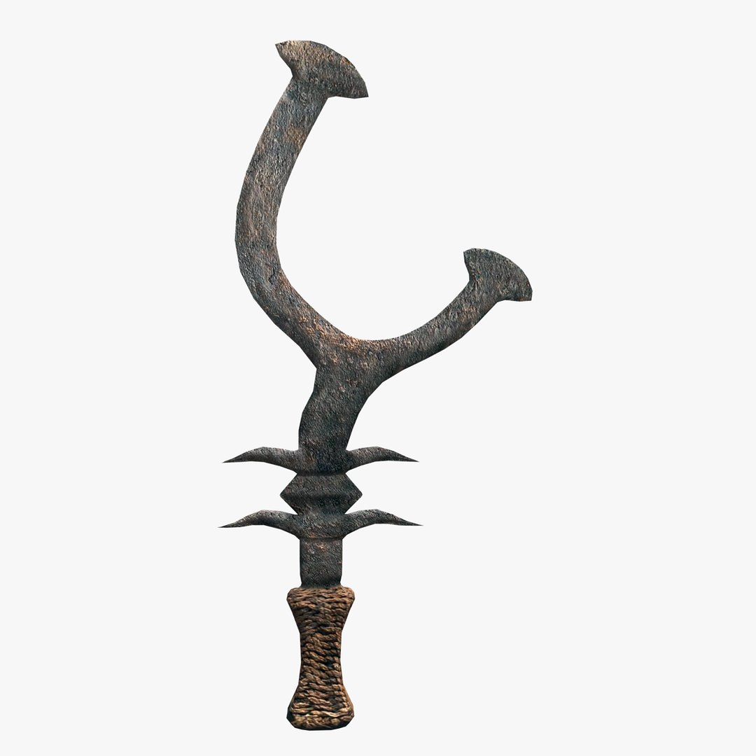 Konda Kpinga Throwing Knife 3D model - TurboSquid 1907594