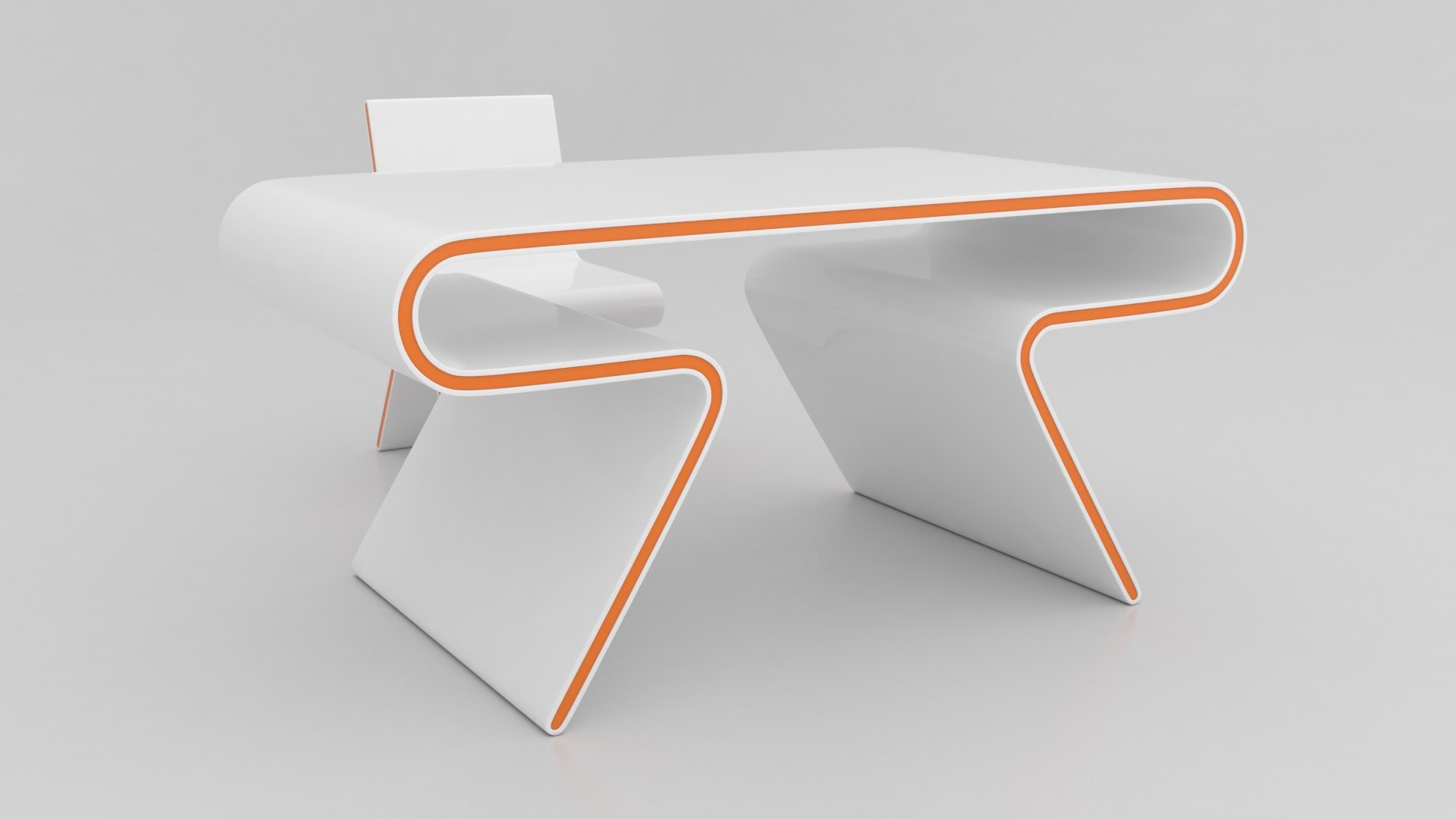 Omega Desk Chair 3d Model