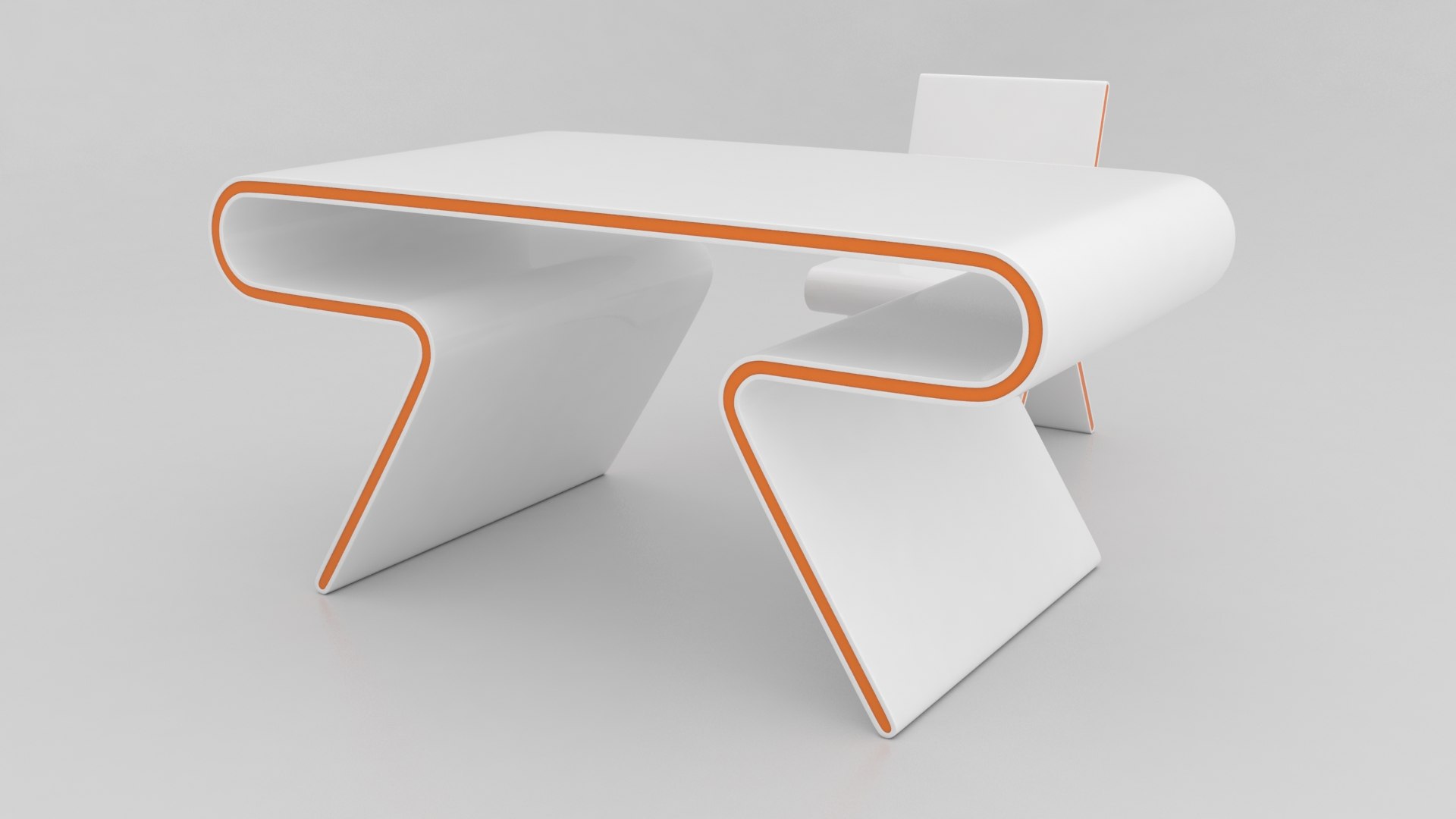 Omega Desk Chair 3d Model