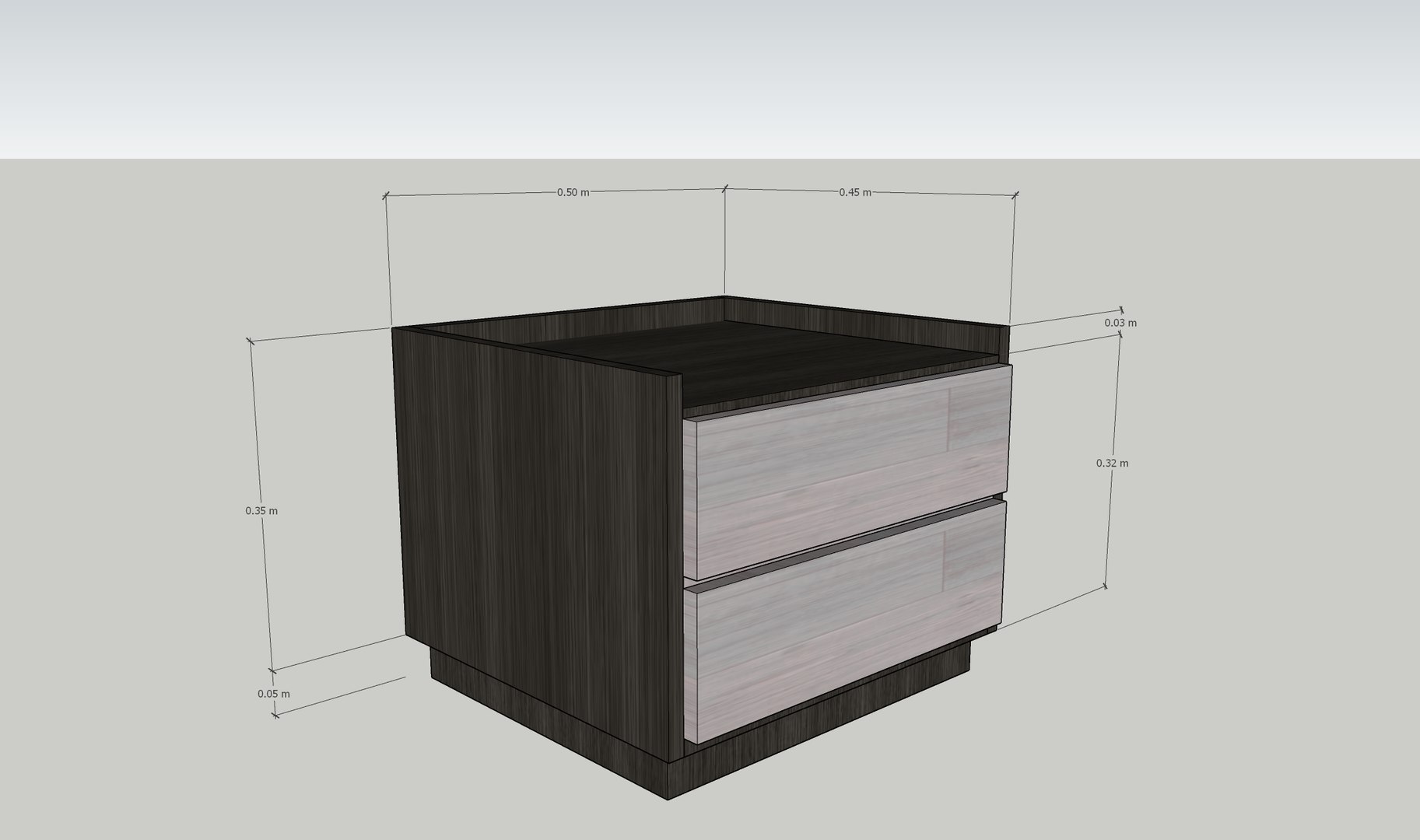 3D Model Night Stand - TurboSquid 2109613