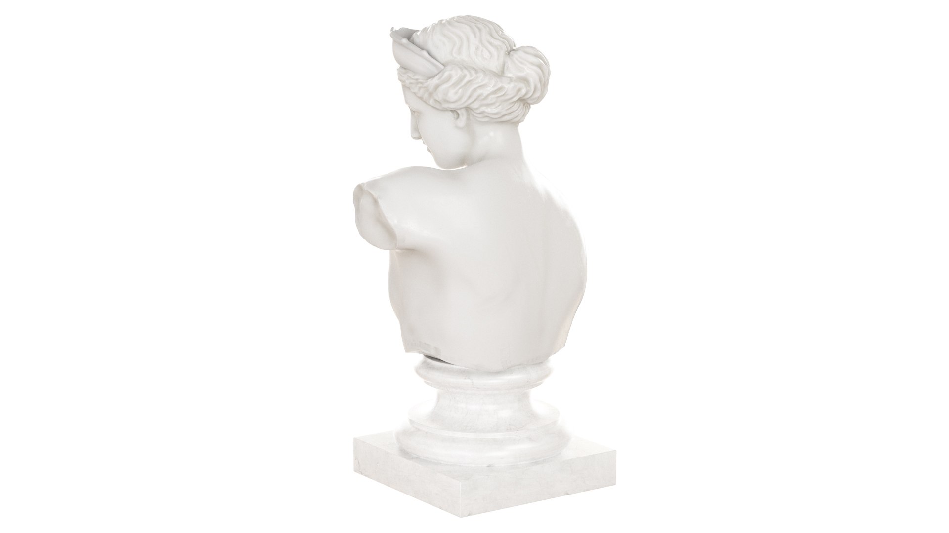 Bust Of Venus Of Capoa 3D Model - TurboSquid 2074724