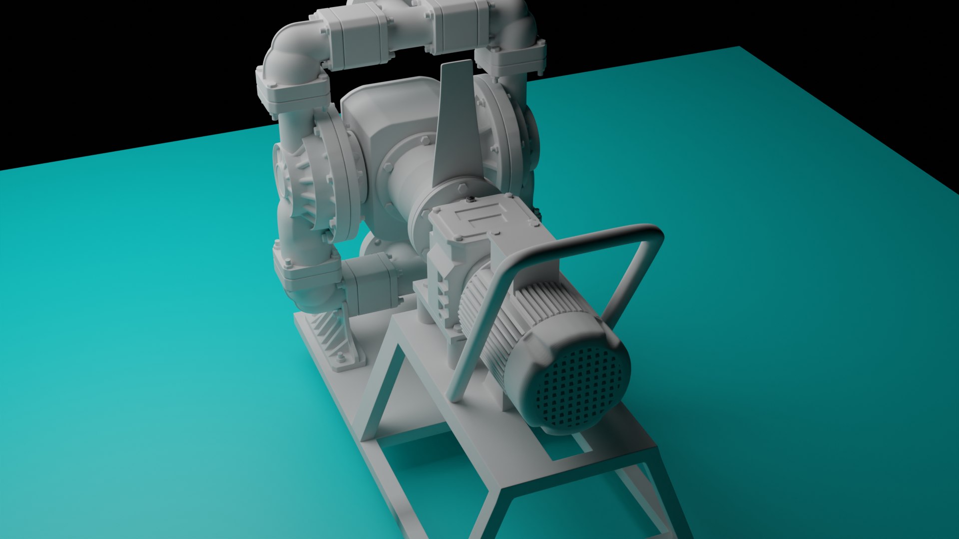 3D Electric Diaphragm Fluid Pump Model - TurboSquid 2130439