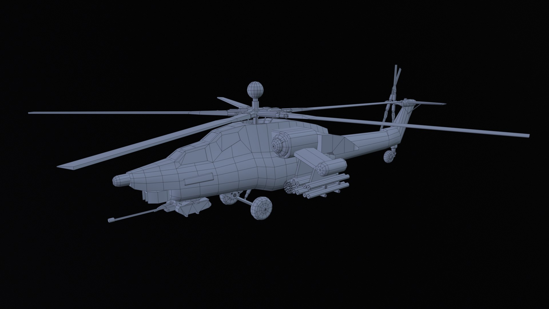 3D Asset - Army - Mi 28 Havoc - 3D MODEL Low-poly Model - TurboSquid ...