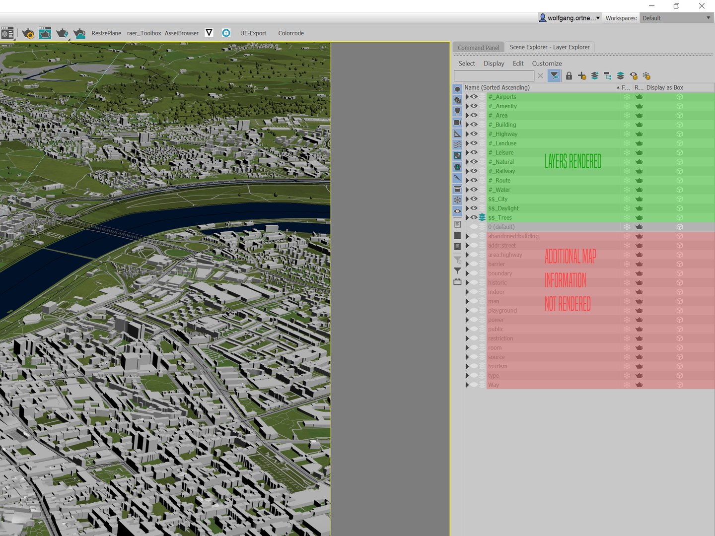 Buildings Houses Maps 3D Model - TurboSquid 1633960