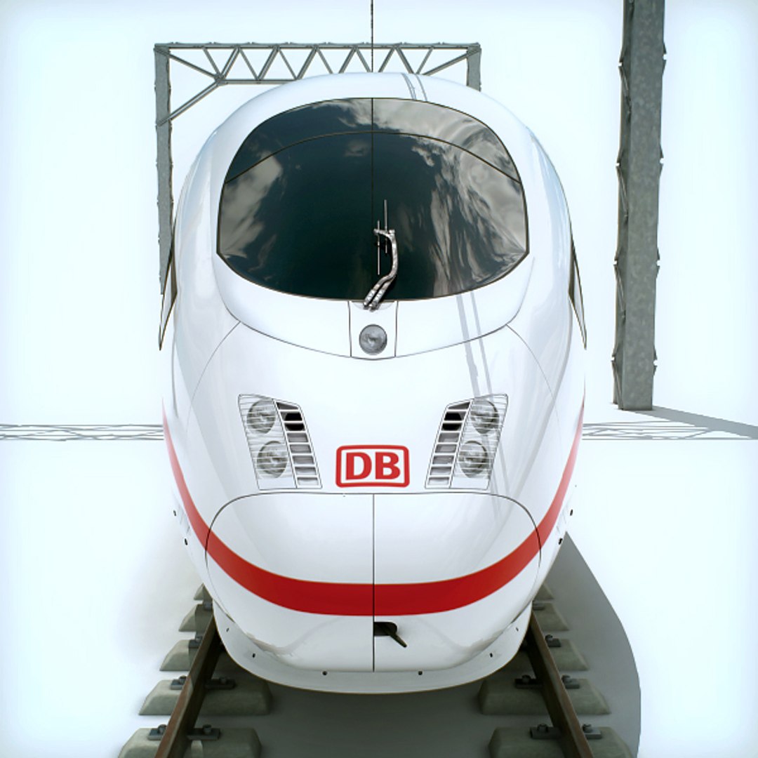 max speed train - ice