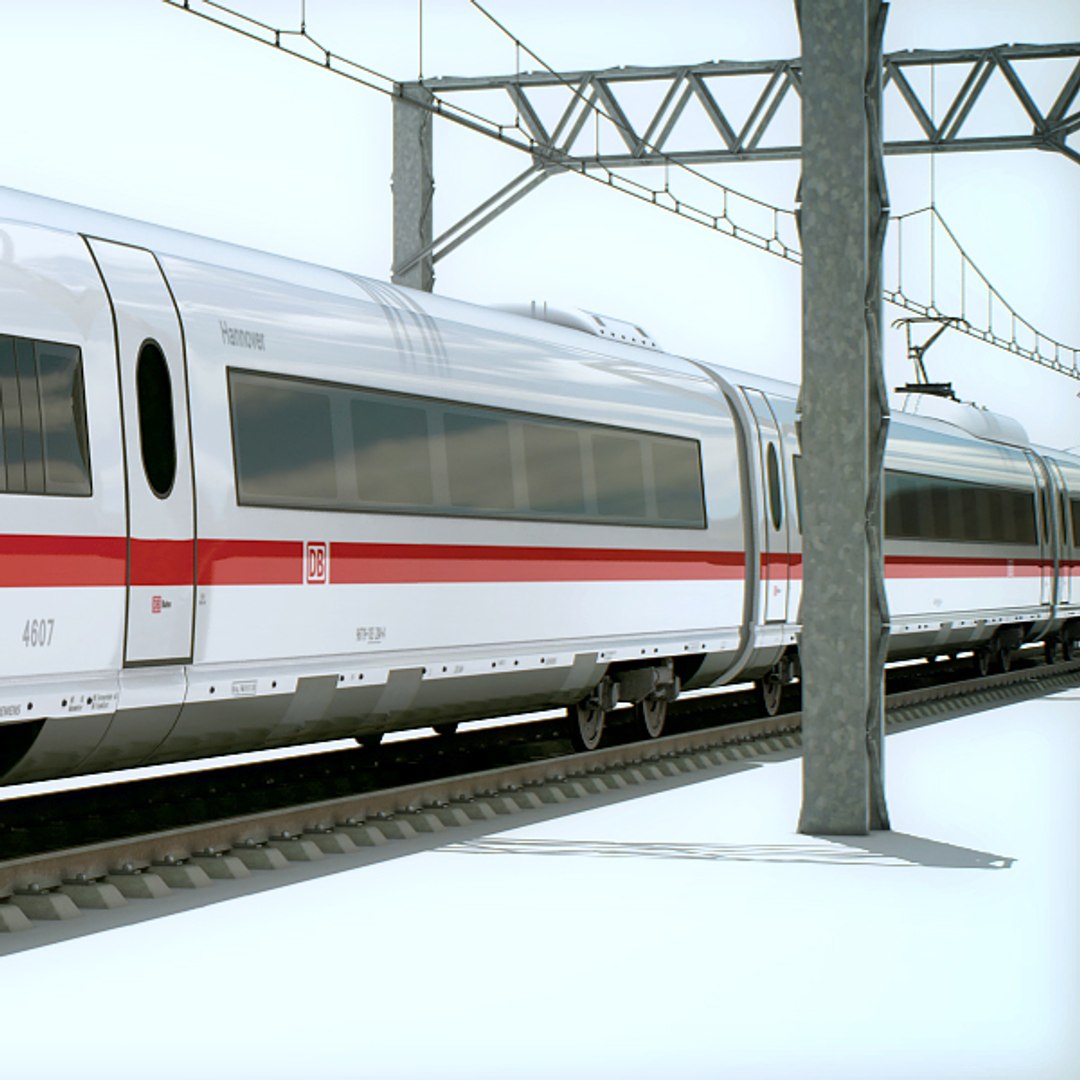 max speed train - ice