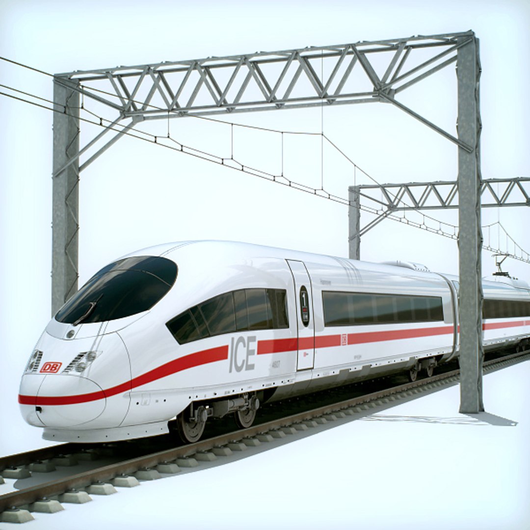 max speed train - ice