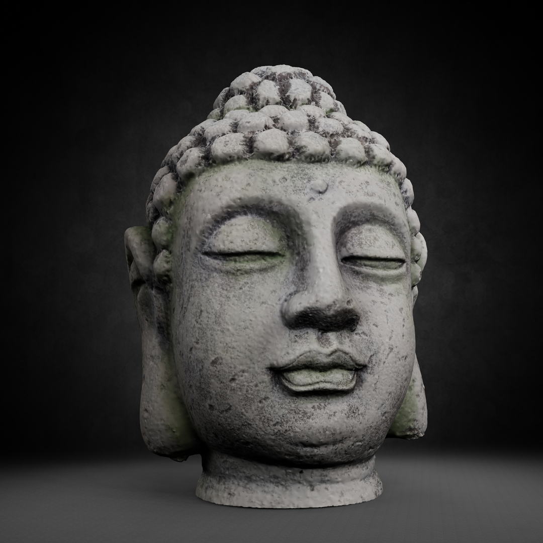 3D Buddha Pack Photorealistic PBR Low-poly 3D Model - 4 Buddhas ...