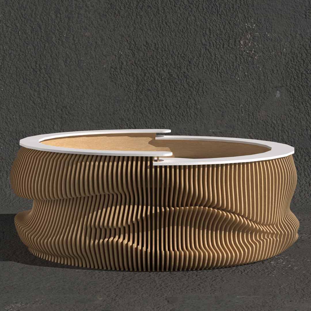 Parametric Lobby Counter - TurboSquid 2293116