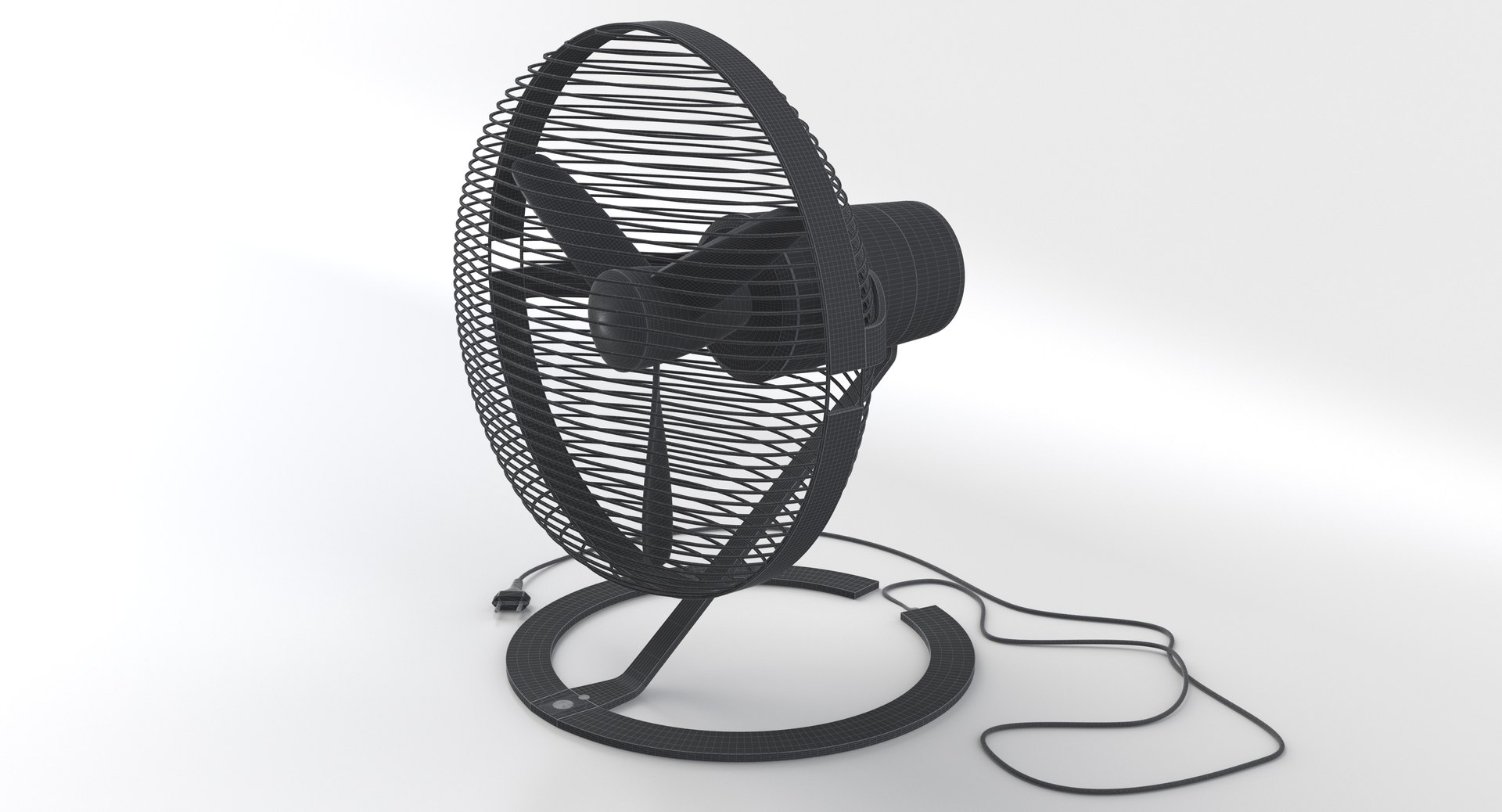 Electric Fan 3d Model
