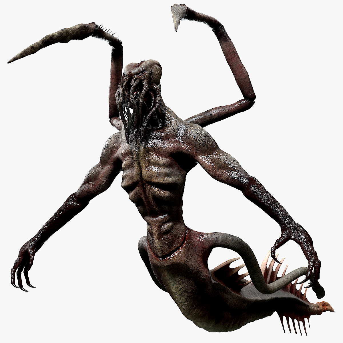modelo 3d Monstruo marino de Cthulhu - TurboSquid 2105862