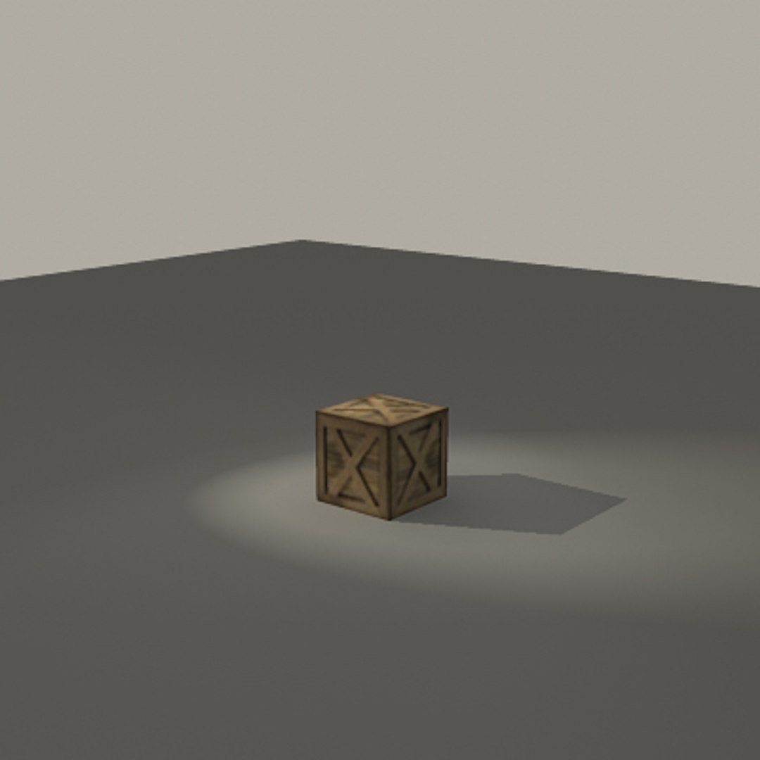 Simple Crate Obj