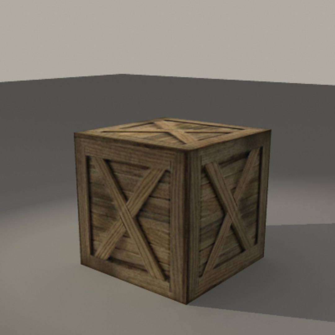 Simple Crate Obj
