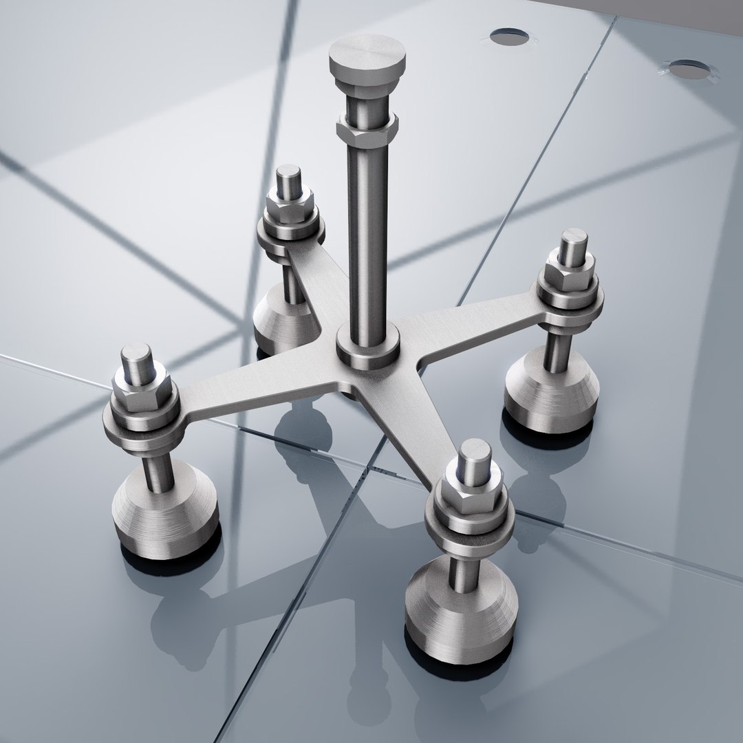 Spider Glass Arms 3d Model