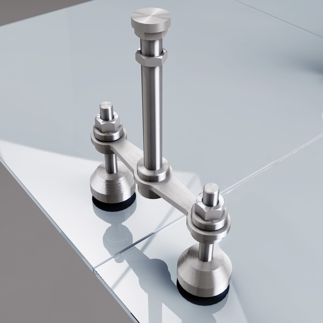 Spider Glass Arms 3d Model