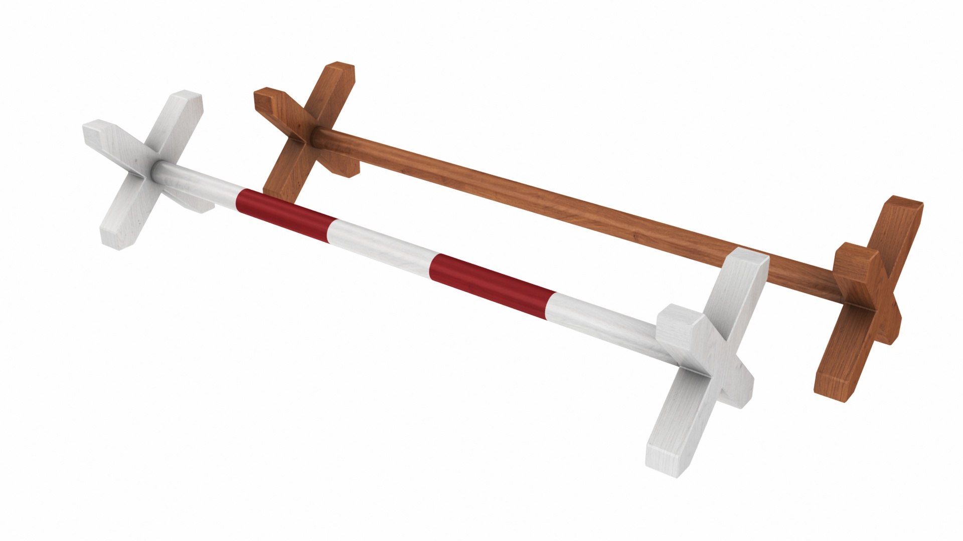 3D Horse Riding Arena Jumping Stand Collection 5 In 1 - TurboSquid 2146413