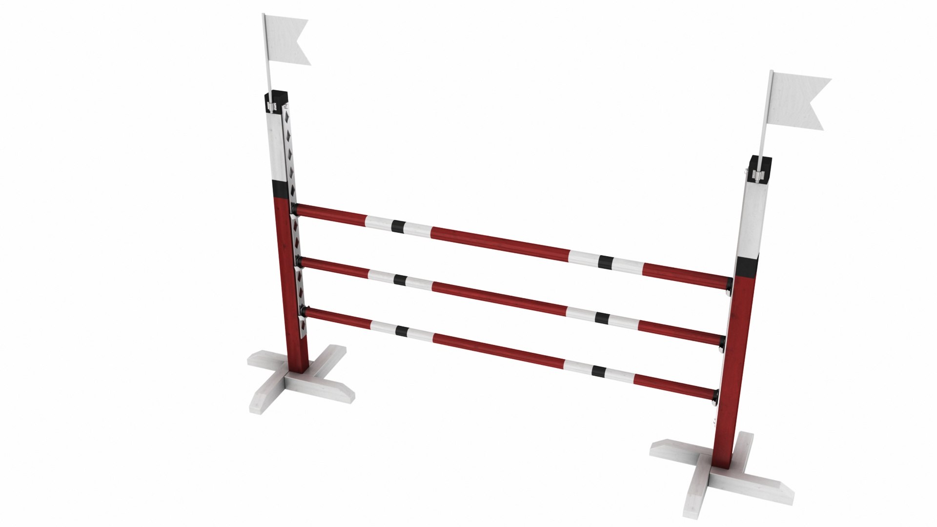 3D Horse Riding Arena Jumping Stand Collection 5 In 1 - TurboSquid 2146413