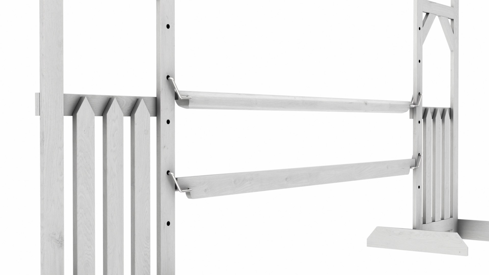 3D Horse Riding Arena Jumping Stand Collection 5 In 1 - TurboSquid 2146413